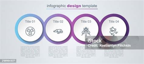 세트 라인 생물학적 위험 기호 실험용 마우스 곤충 및 유전자 변형 식품 비즈니스 인포 그래픽 템플릿 벡터 0명에 대한 스톡 벡터 아트 및 기타 이미지 Istock