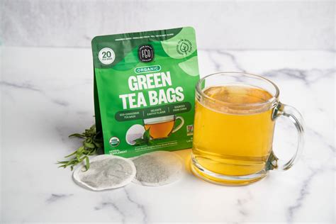 Fgo From Great Origins Green Tea Organic Tea Bags 20 Count 141 Oz
