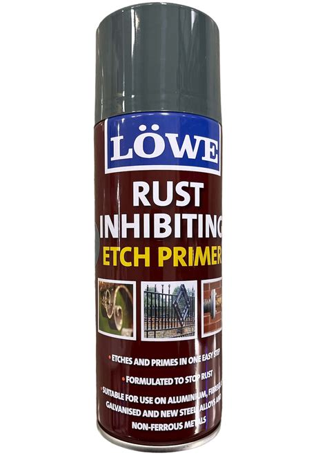 Lowe Rust Inhibiting Etch Primer Ml Spray Grey