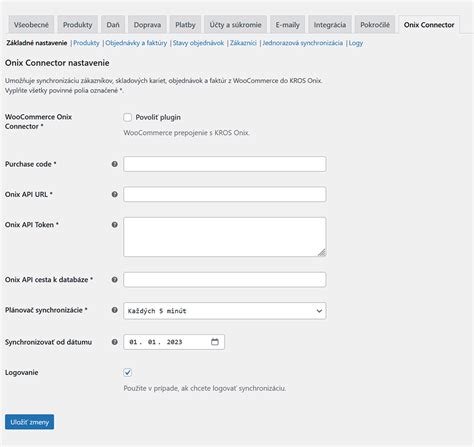 WooCommerce KROS Onix Connector WooConn Sk WordPress WooCommerce Connections