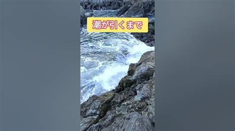 【潮位に注意】満潮で地磯から戻れなくなってみた ロックショア ショアキャスティングゲーム Youtube