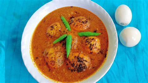 Dhaba Style Egg Curry Ab Ghar Pardhaba Style Anda Masala Recipe Youtube