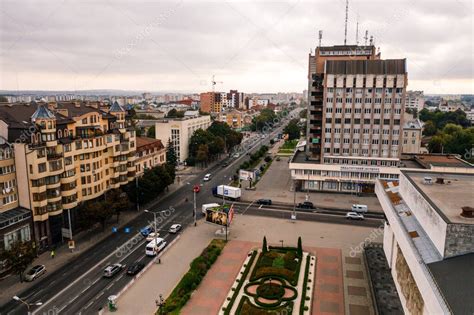 Ivano Frankivsk Ucrania Septiembre 26 2020 Avenida De La