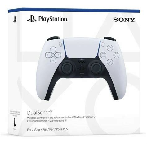 Sony Playstation 5 Dualsense Gaming Controller Ps5 Wireless White