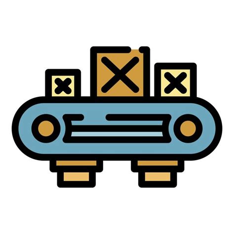 Premium Vector Assembly Wood Box Line Icon Outline Assembly Wood Box Line Vector Icon Color