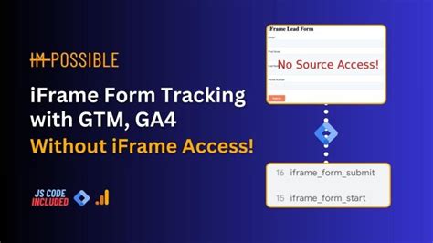 How To Track An Iframe Form With Gtm Md Hasanuzzaman Posted On The