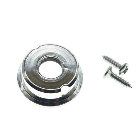 Nickel Brass American Thread Electric Guitar Jackplate