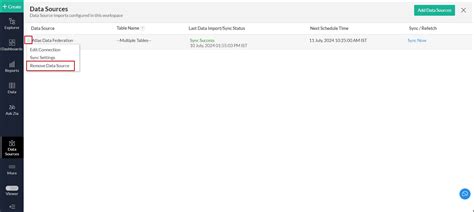 Importing Data From Atlas Data Federation Zoho Analytics On Premise