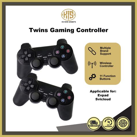 Twins Game Control 24ghz Wireless Dual Joystick Control Game