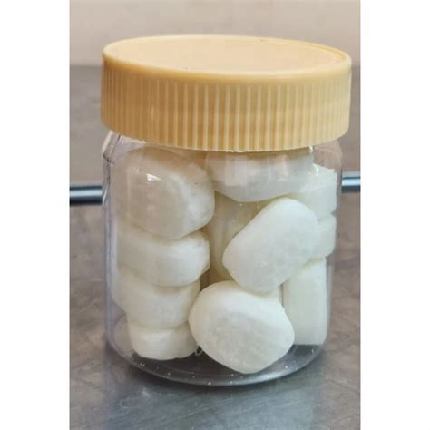 Oval Shape White Mint Candy At Rs 150jar In Koothappar Id 2855349950091