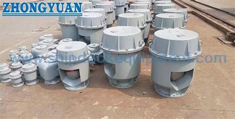 Welded Type Ballast Water Tank Marine Air Vent Head Marine Pipe Fittings