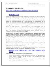 MACHINE LEARNING ASSIGNMENT 2 Pdf 32513 MACHINE LEARNING 12874208