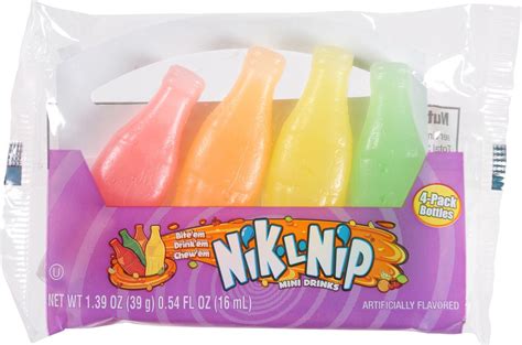 Nik L Nip Nik L Nip Bottles Wax Candy 4pk 0 05 Oz Shipt