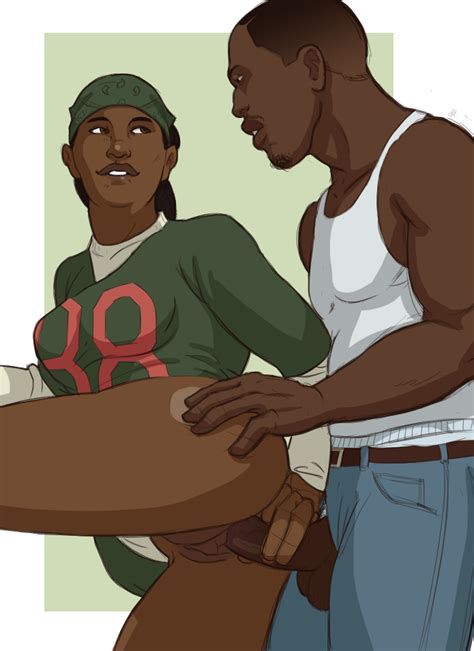 Rule 34 1boy African American Balls Bandana Black Hair Carl Johnson