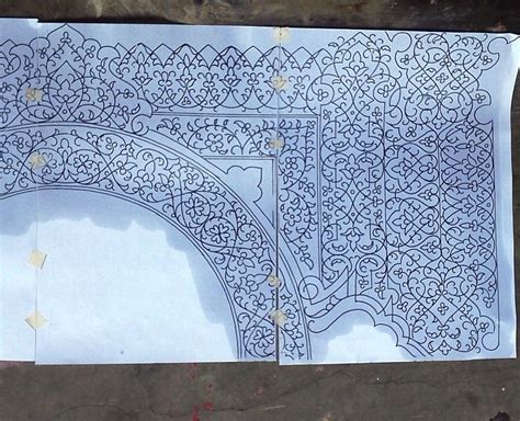 Tutorial Membuat Desain Mal Kaligrafi Arab Untuk Hiasan Mushaf