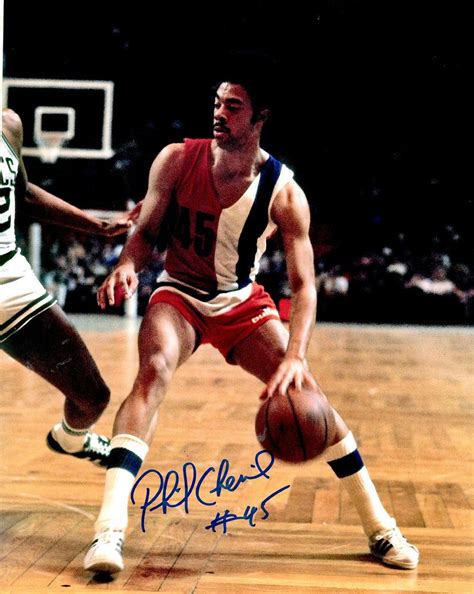 Autographed Phil Chenier 8x10 Washington Bullets Photo Main Line Autographs
