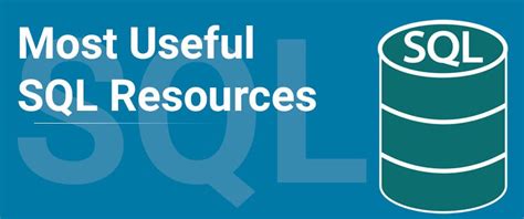 7 useful sql resources for beginners hackernoon