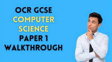 Gcse Computer Science Paper Walkthrough J Ocr Youtube