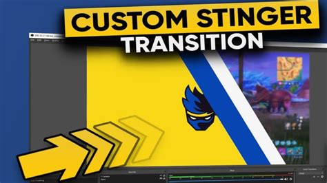 Make A Custom Stinger Transition For Your Twitch Stream By Rickclue