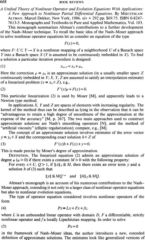 A Unified Theory Of Nonlinear Operator And Evolution Equations With Applications A New Approach