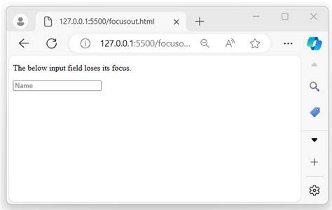 JQuery Focusout Event