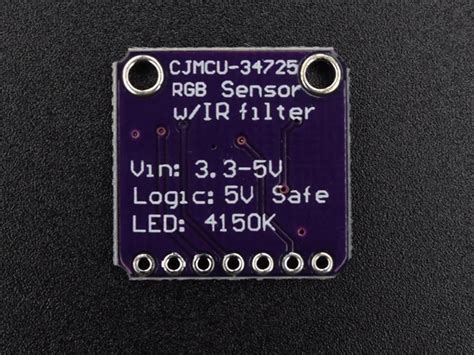 Color Rgb Sensor With Ir Filter And White Led Tcs34725 Philippines Circuitrocks
