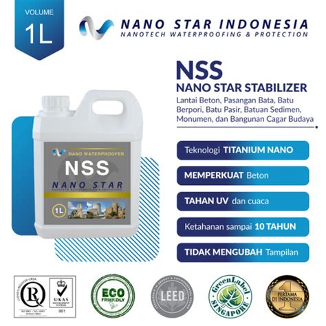 Jual Nss 1l Nano Star Waterproofing Utk Beton Mutuh Rendah And Penguat Beton Kab Tangerang