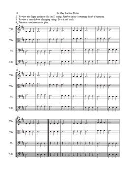 In May For Beginning String Orchestra TpT