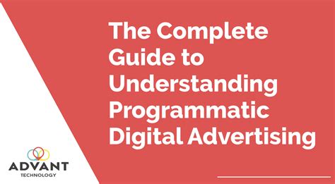 Guide To Understanding Programmatic Digital Advertising