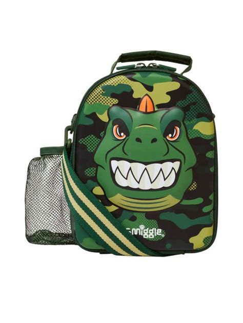 Smiggle กระเป๋าใส่อาหาร Best Budz Hardtop Curve รุ่น 449107 สีเขียว