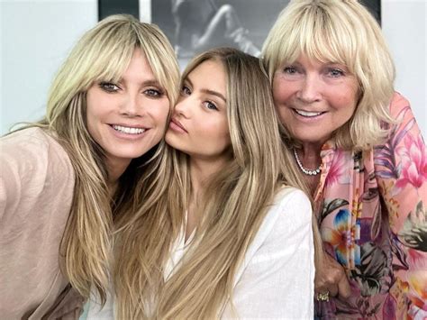 Heidi Klums Mother Erna Looks Radiant In Latest Lingerie Photos With Daughter And Granddaughter