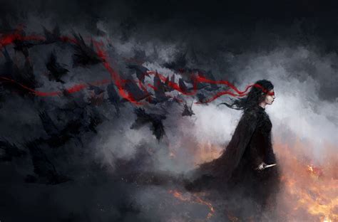 Raven Artist Artwork Digital Art Hd 4k Deviantart Hd Wallpaper