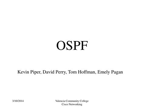 Ppt Ospf Powerpoint Presentation Free Download Id 209199