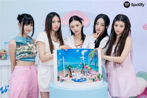 뉴진스 스포티파이 케이팝 공트 6p Mlbpark