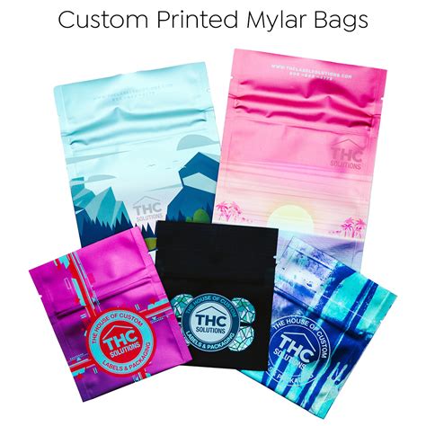 Custom Printed Mylar Bags