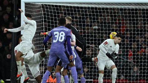 Skor Arsenal Vs Liverpool Fa Cup Results Jakub Kiwior Buat Luis Diaz