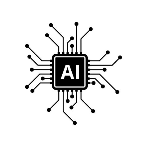 Ai Chip Icon Vector Isolated 29371563 Vector Art At Vecteezy