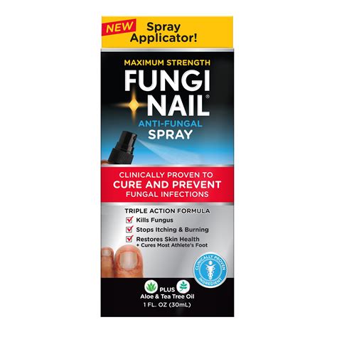 Fungi Nail AntiFungal Foot Spray Kills Fungus Leading To Nail Athlete
