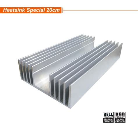 HEATSINK SPECIAL 20 CM PENDINGIN SPECIAL 20CM TEBAL SPESIAL 10 SIRIP HEATSINK ELEKTRONIK SPESIAL