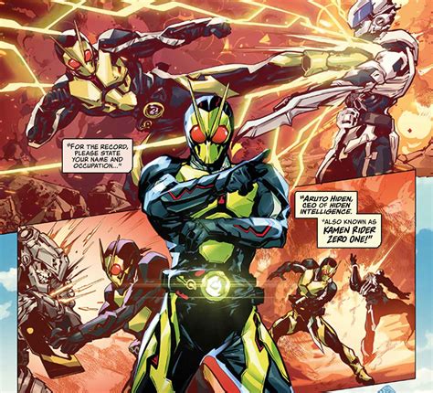 Titan Comics Preview Kamen Rider Zero One 1 • Aipt