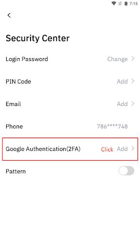 How To Set Two Factor Authentication Tapbit Exchange