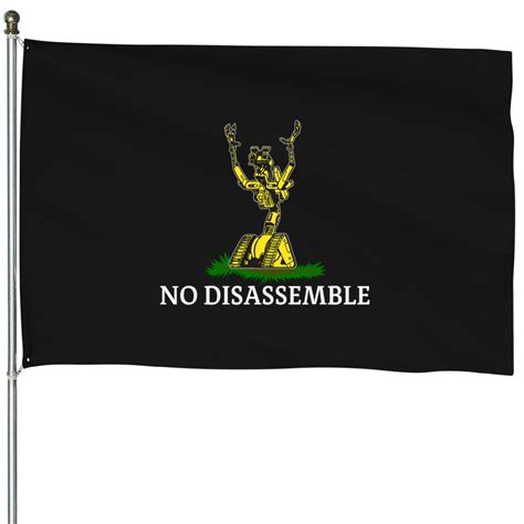 No Disassemble House Flags 23 X 35 Black Sold By Vilejanet893 Sku