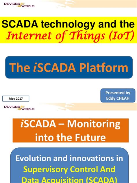 Scada Technology And The Internet Of Things Iot Download Free Pdf Internet Protocols