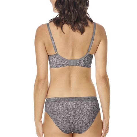 Bliss Padded Wireless Mastectomy Bra Grey Amoena