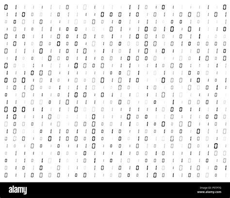 Binary Code Stream Background Data Vector Design Stock Vector Image And Art Alamy
