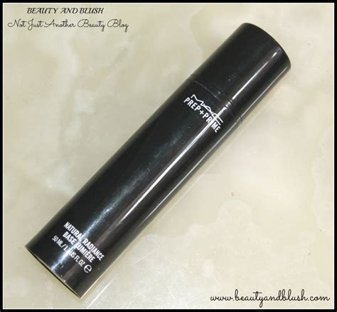 Mac Prep Prime Natural Radiance Base Lumiere Review And Swatches Beauty And Blush