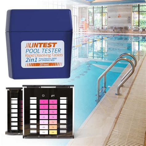 Multi Purpose Pool Test Strips And Tablets 2in1 Kit Chlorinebromineph
