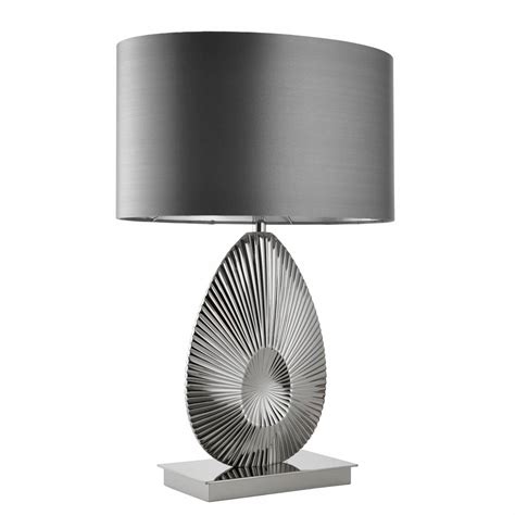 Gray Lamp Shades Table Lamps At Kirsten Nord Blog