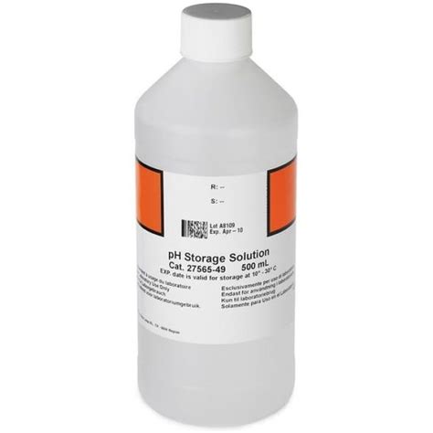 Ph Electrode Storage Solution 500 Ml Chemical Plus
