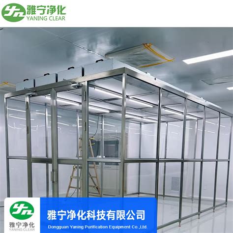 Class 1000 Modular Clean Room Booth Laminar Flow Hepa Filter Cleanroom